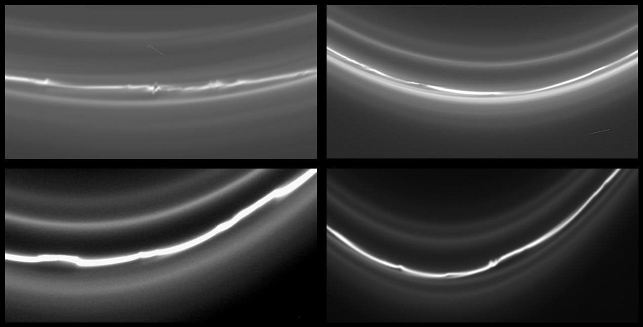 Four Views of the F Ring - NASA Science