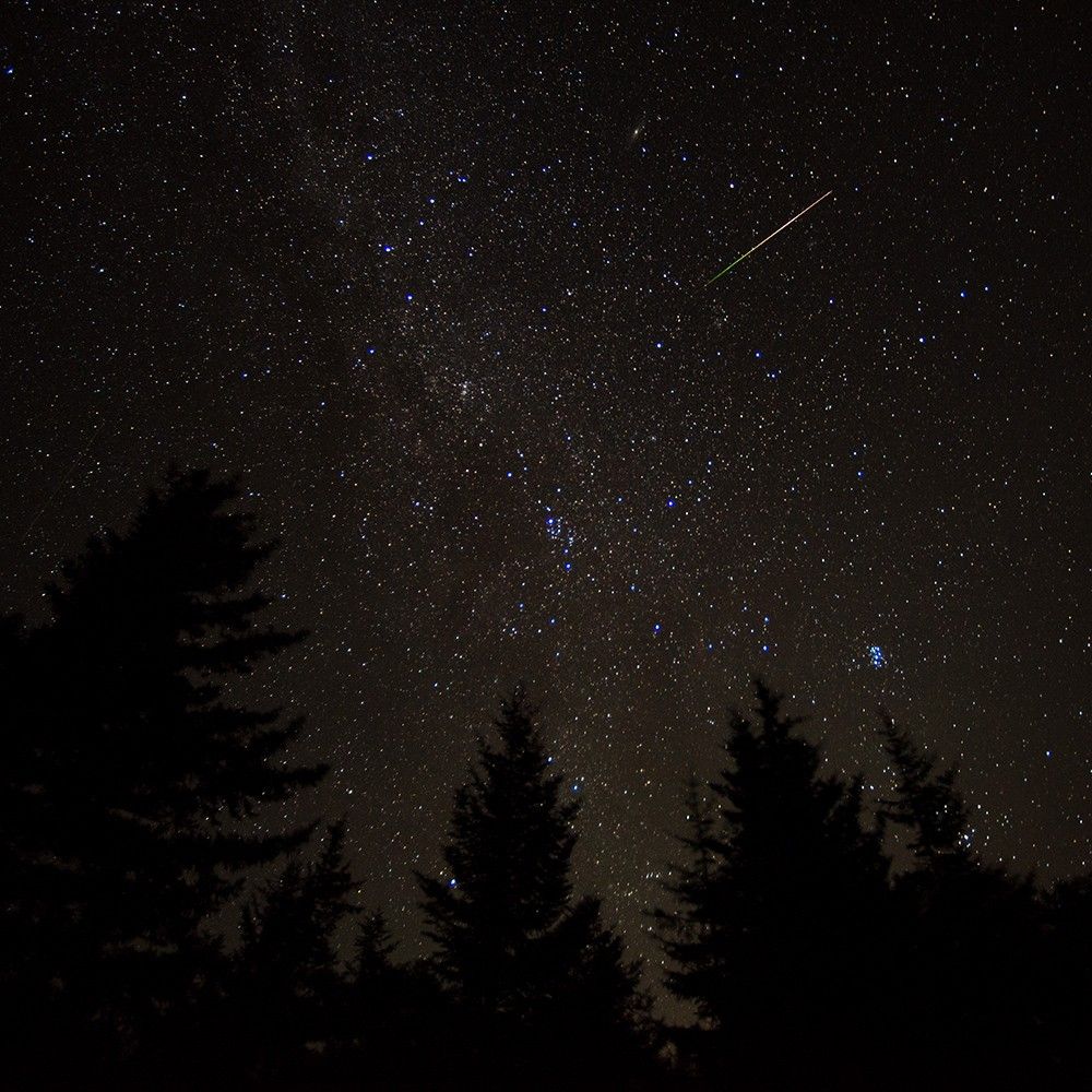 Perseid Meteor Over West Virginia - NASA Science