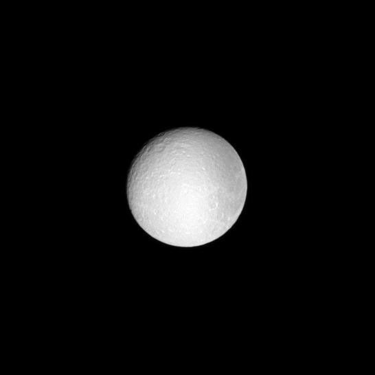 Low Contrast Rhea - NASA Science