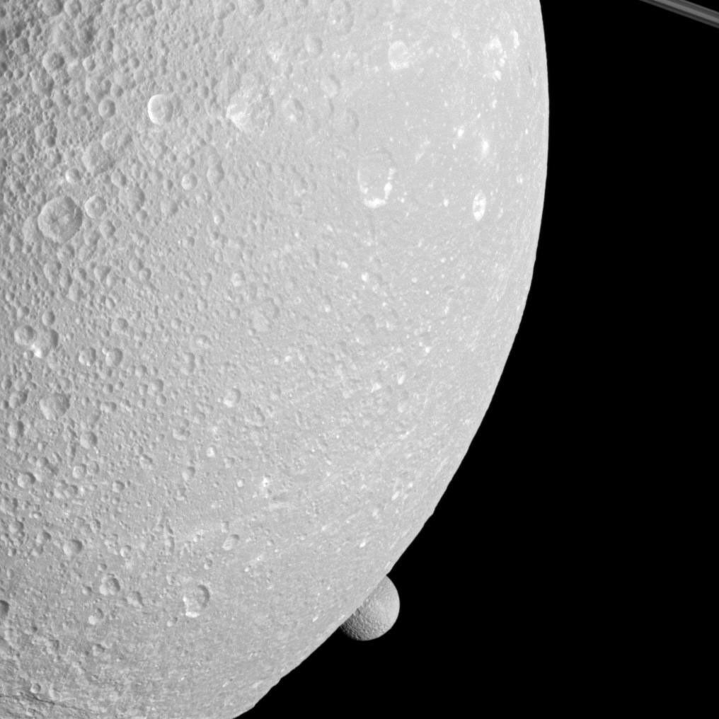 Peeping Mimas - NASA Science