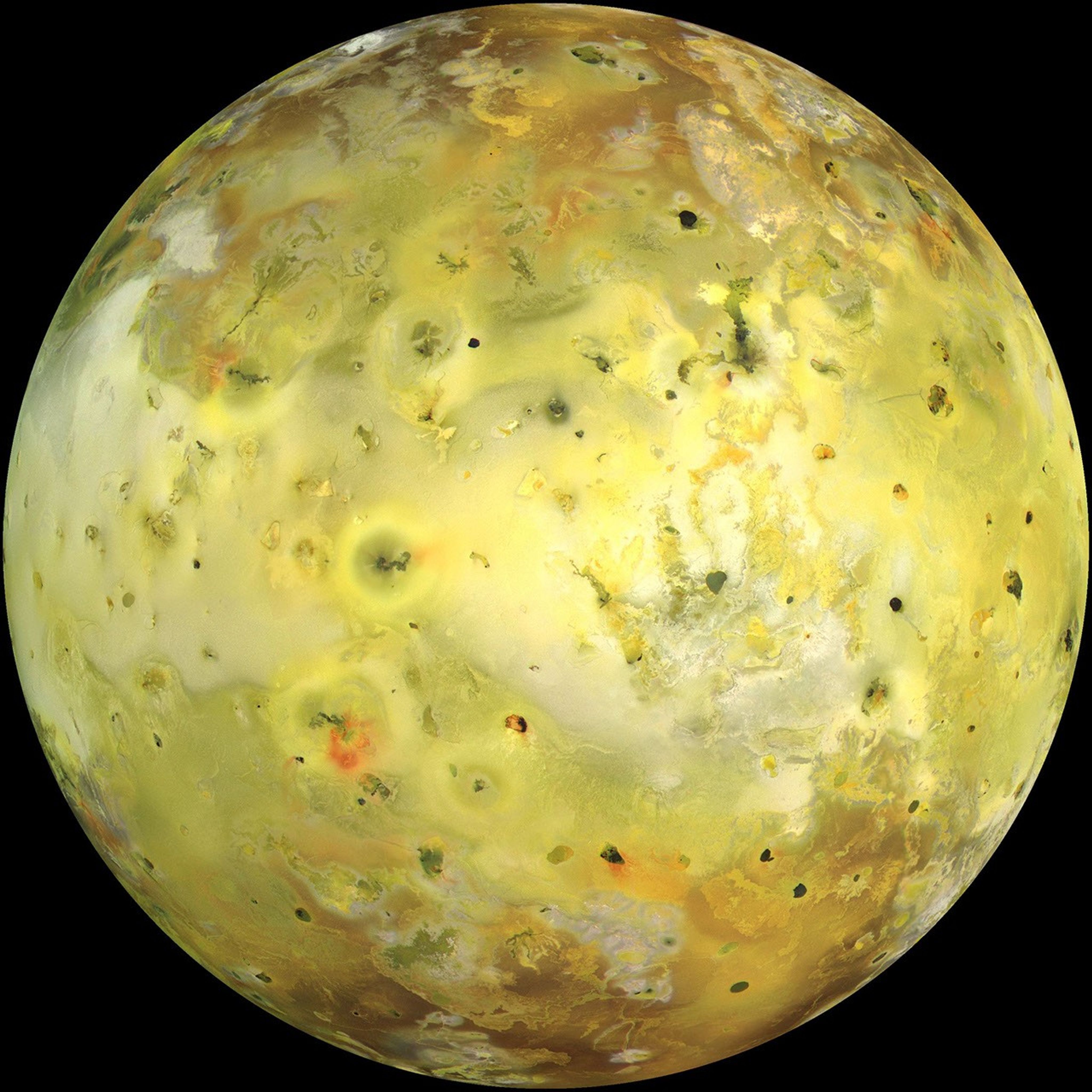 Global Image of Io (True Color) - NASA Science