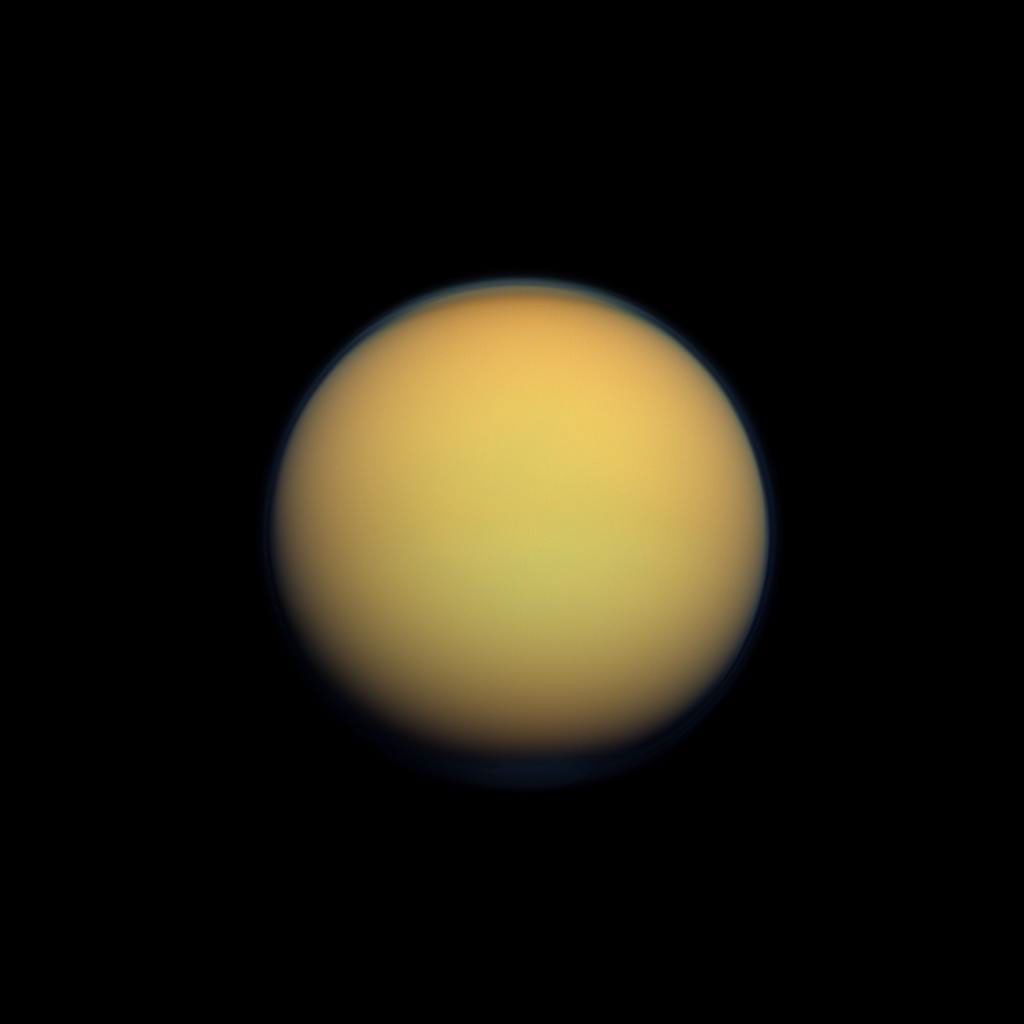 Hazy Orange Orb - NASA Science