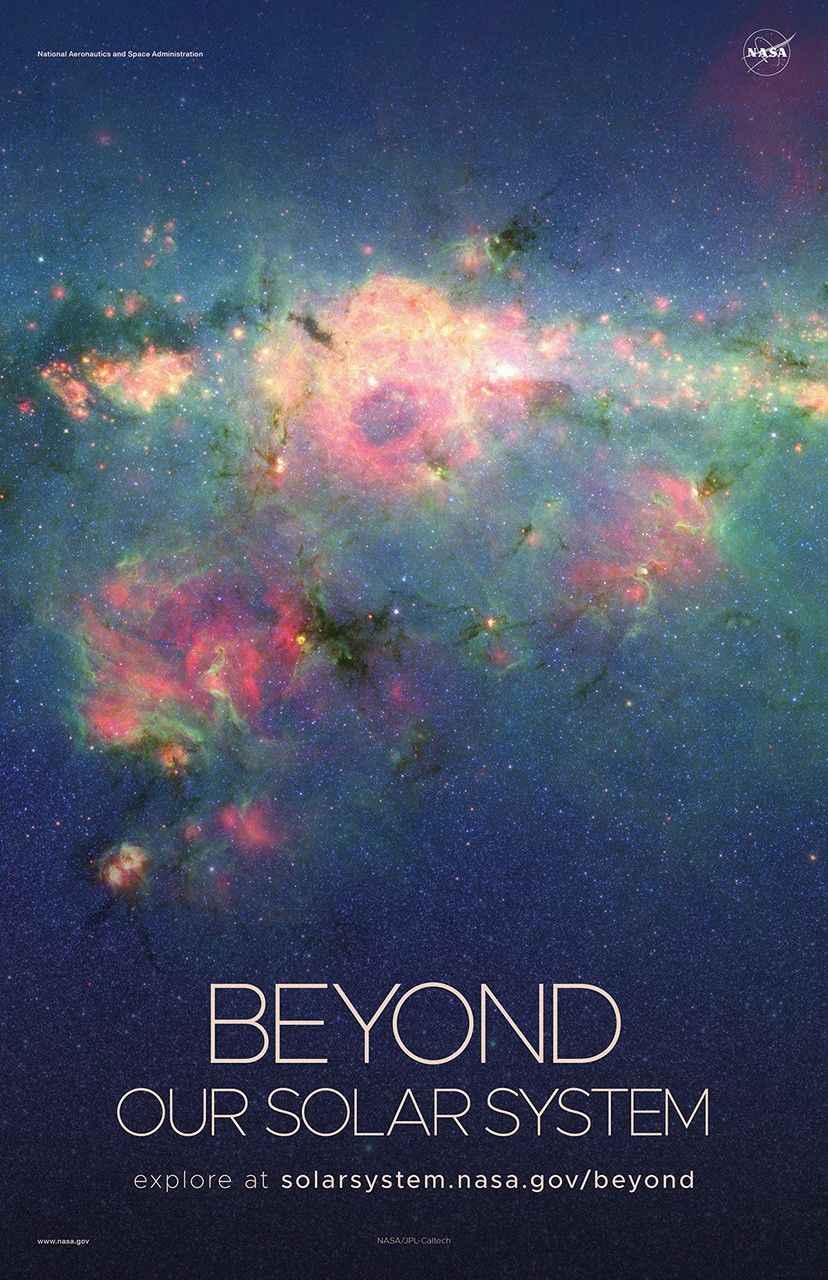 Beyond Our Solar System Poster - Version B - NASA Science