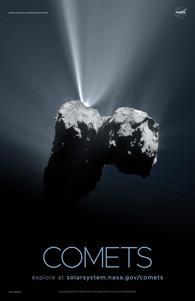 Comets Poster - Version B - NASA Science