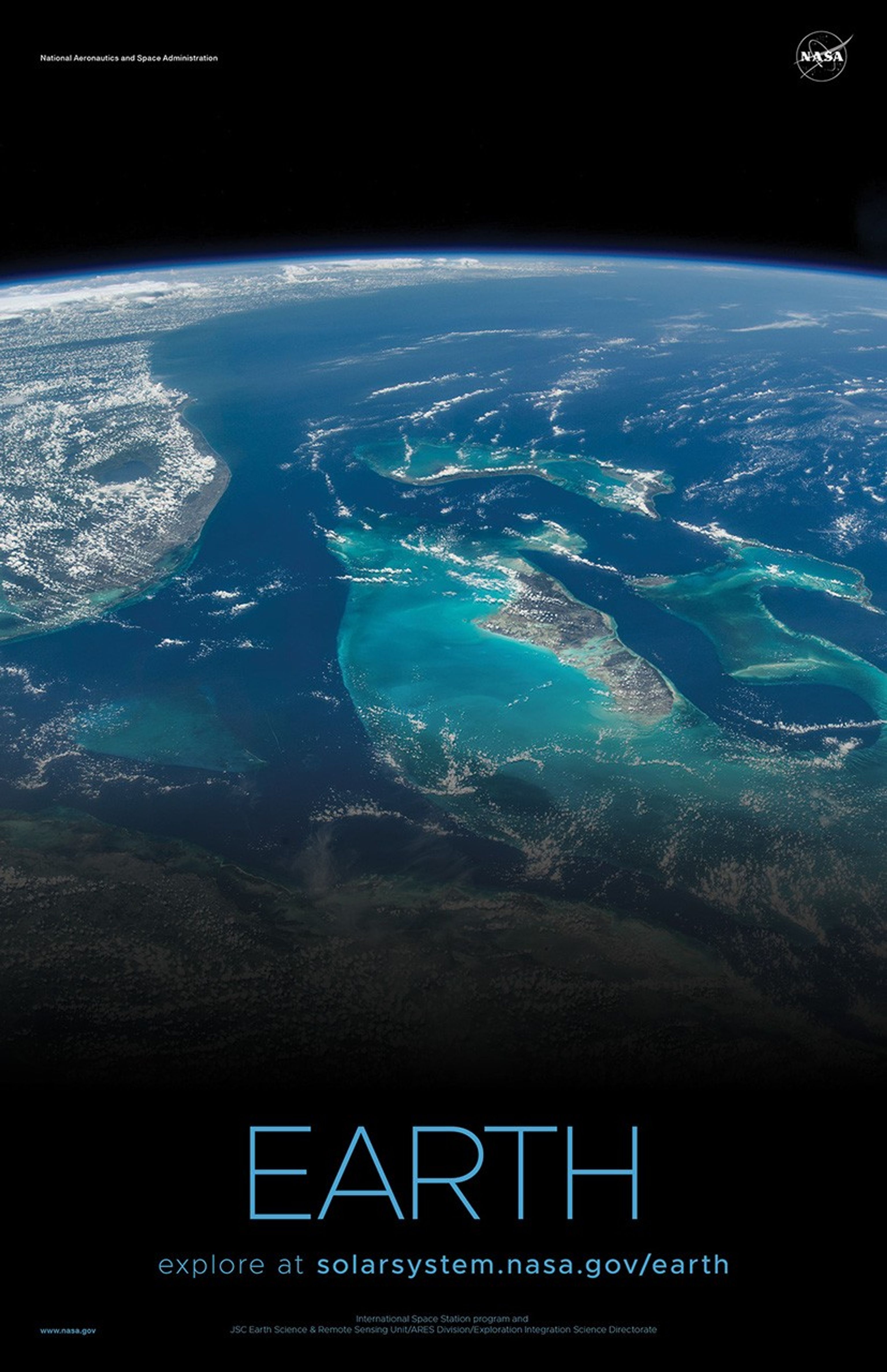 Earth Poster - Version B - NASA Science