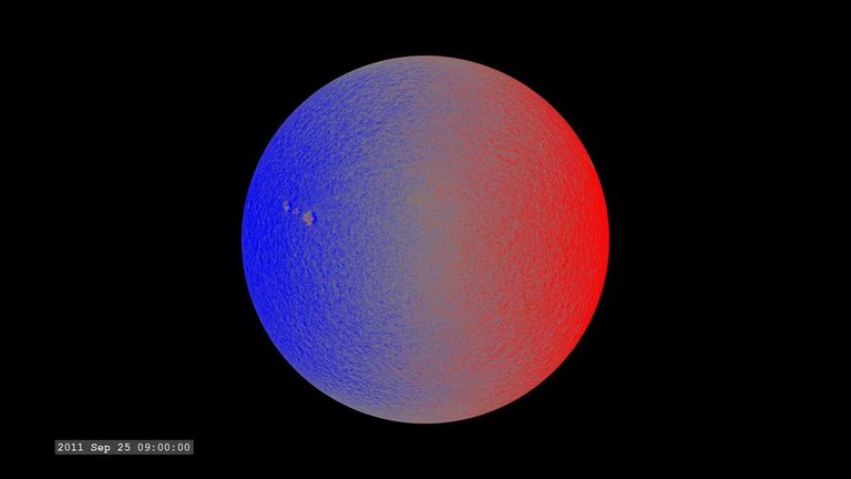 The Active Sun from SDO: HMI Dopplergram - NASA Science