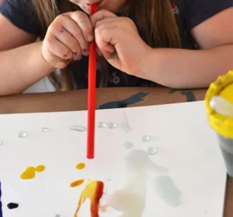 Straw Painting the Sun Activity - NASA Science