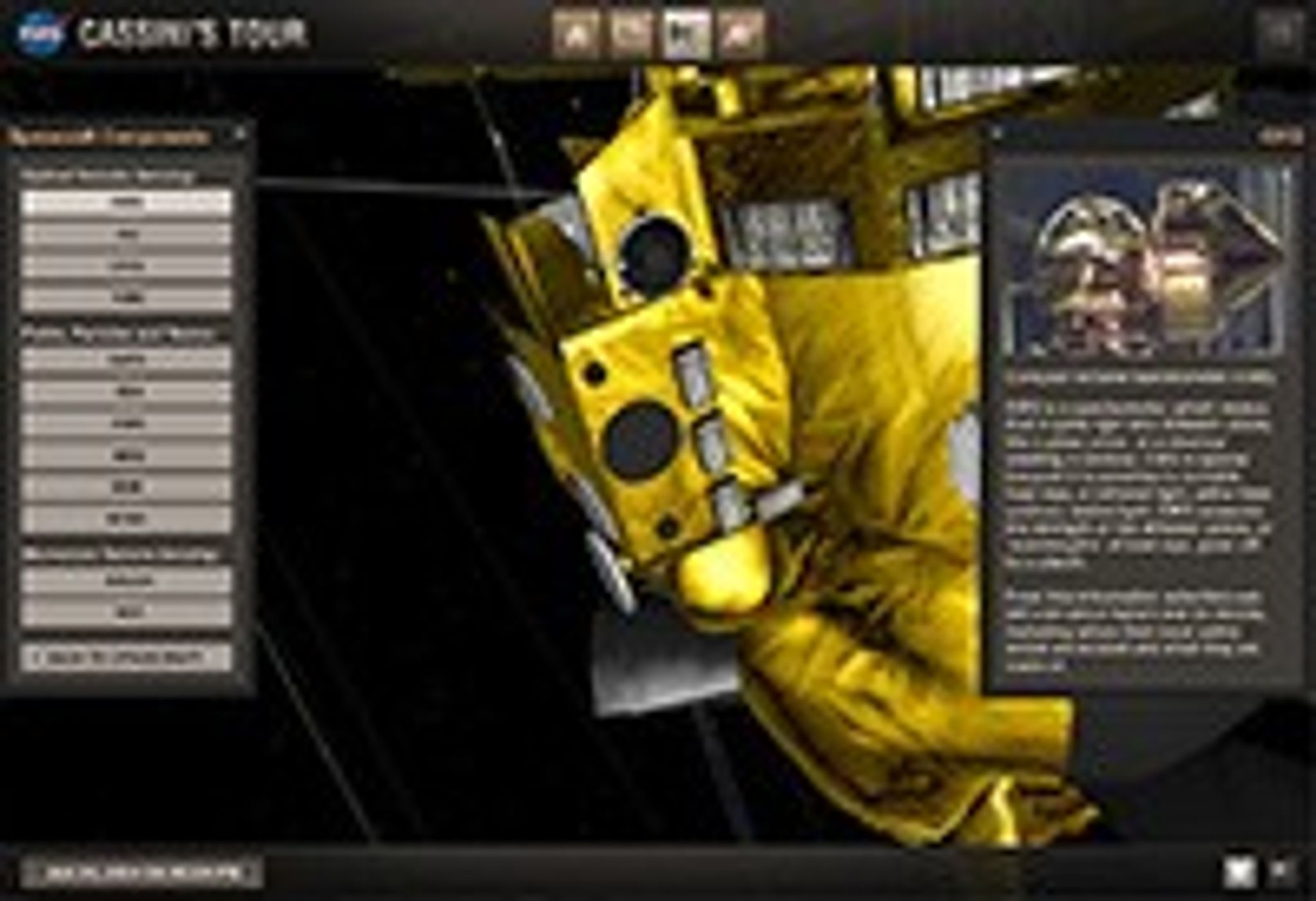 NASA's Eyes on the Solar System Features Cassini - NASA Science